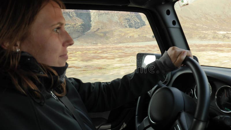 Bumpy Ride in an Offroad Vehicle Stock Footage - Video of classic ...