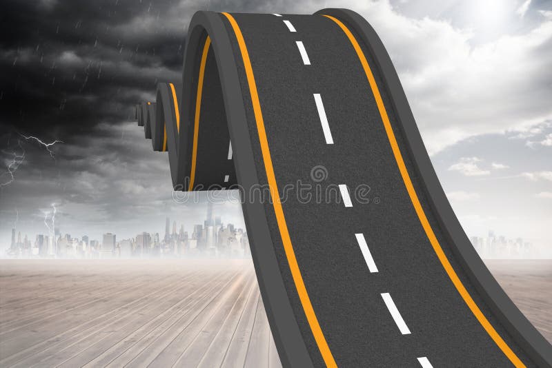 Bumpy road backdrop stock illustration. Illustration of bumpy - 37397904