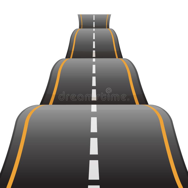 Bumpy road stock illustration. Illustration of broken - 22173210