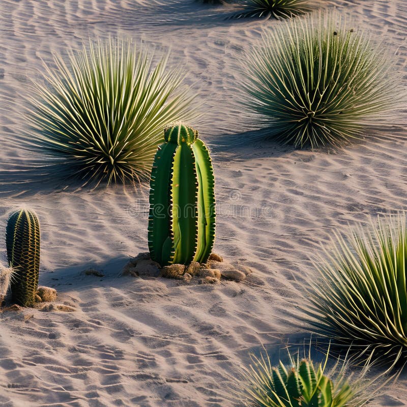 A Bumpy and Spiky Texture with Cactus Needles and Desert Sand4 ...