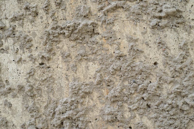 Bumpy Texture of Natural Color Cement Surface Stock Image - Image of ...
