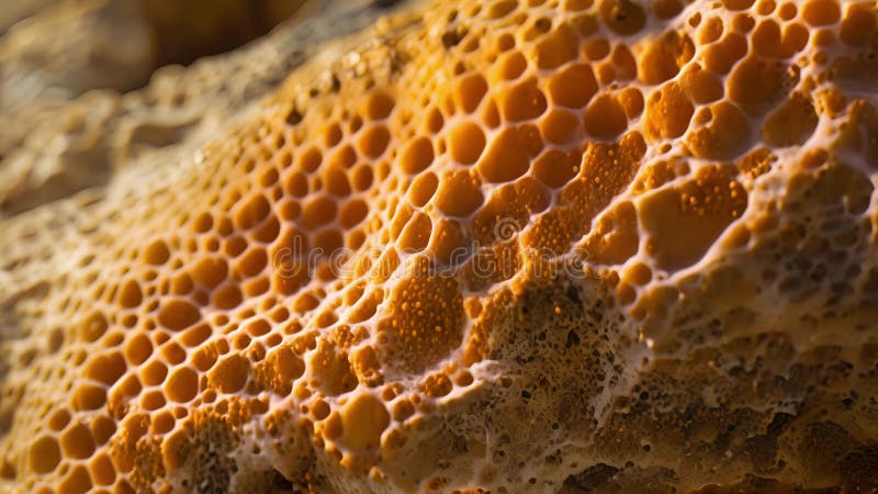 A Bumpy and Uneven Surface Covered in Tiny Pores Reminiscent of a ...