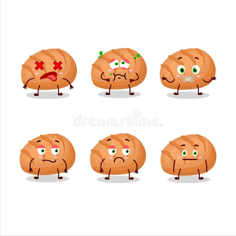 Scared Bread Cartoon Stock Illustrations – 184 Scared Bread Cartoon ...
