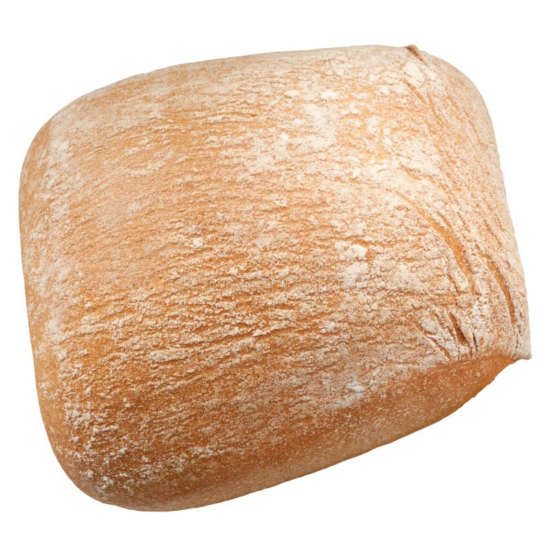 Bun isolated on white stock image. Image of food, natural - 17965707