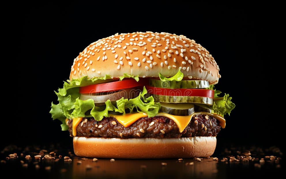 Bun on a See-through Background -Generative Ai Stock Illustration ...