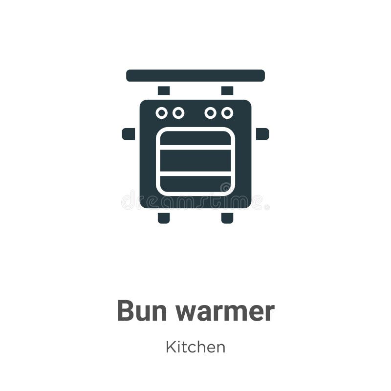 Broiler Vector Icon on White Background. Flat Vector Broiler Icon ...