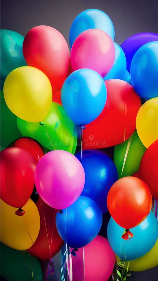 Balloons Different Shapes Colors Stock Illustrations – 299 Balloons ...