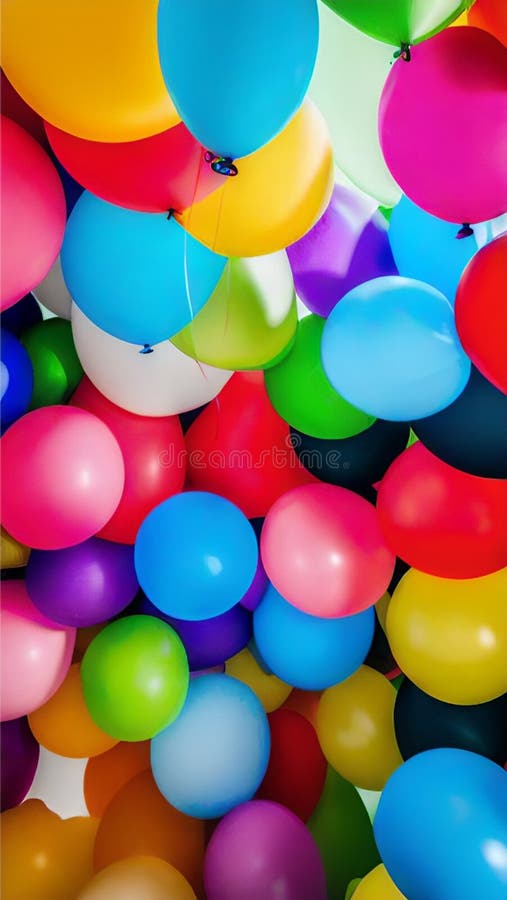 Balloons Different Shapes Colors Stock Illustrations – 393 Balloons ...