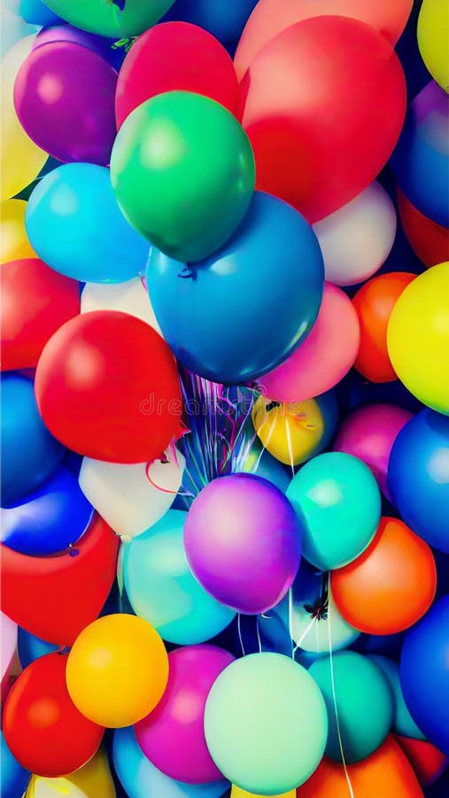 Balloons Different Shapes Colors Stock Illustrations – 401 Balloons ...