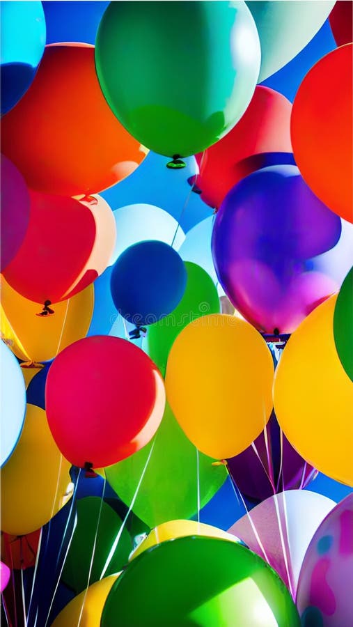 Balloons Different Shapes Colors Stock Illustrations – 299 Balloons ...
