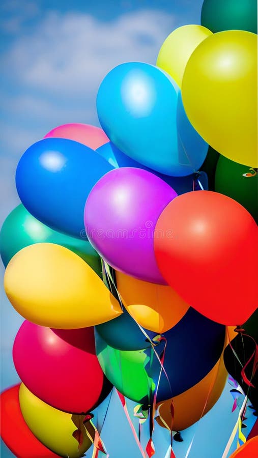 Balloons Different Shapes Colors Stock Illustrations – 371 Balloons ...