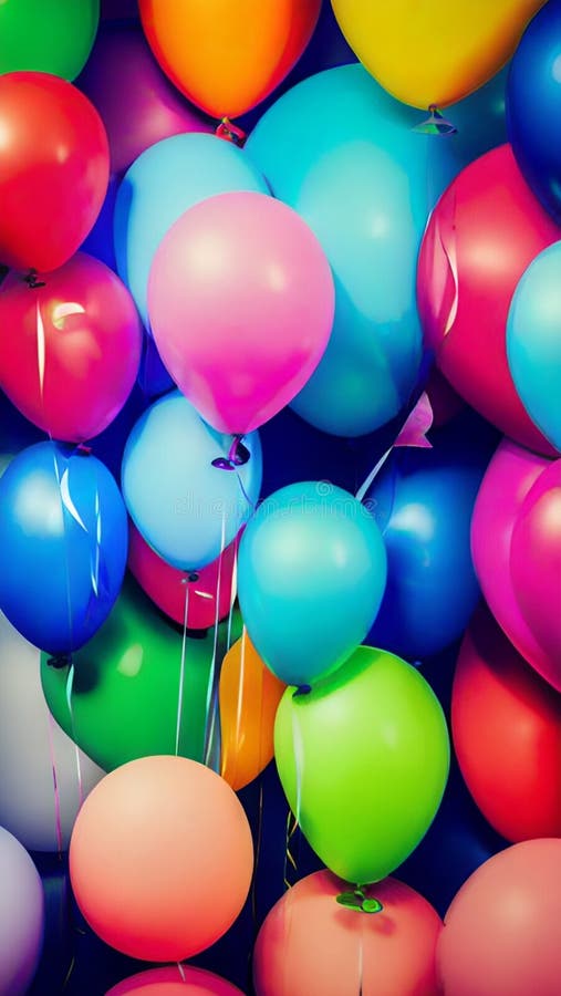 Balloons Different Shapes Colors Stock Illustrations – 401 Balloons ...