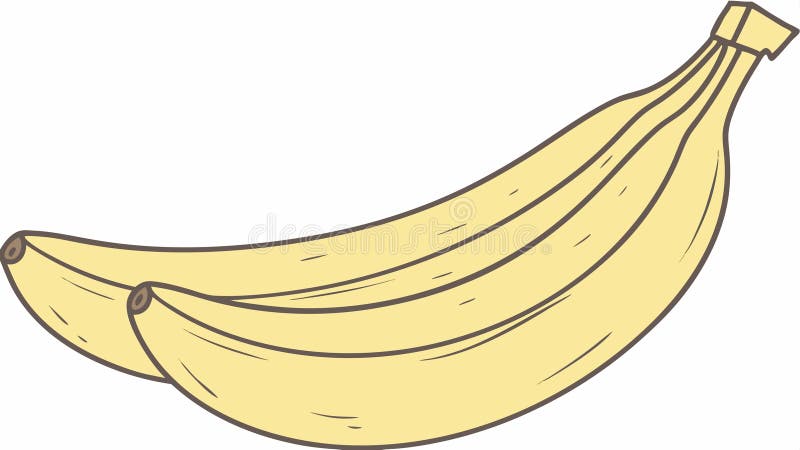 Bunch of Bananas, Fresh Fruit Illustration, Vector Design Generative AI ...