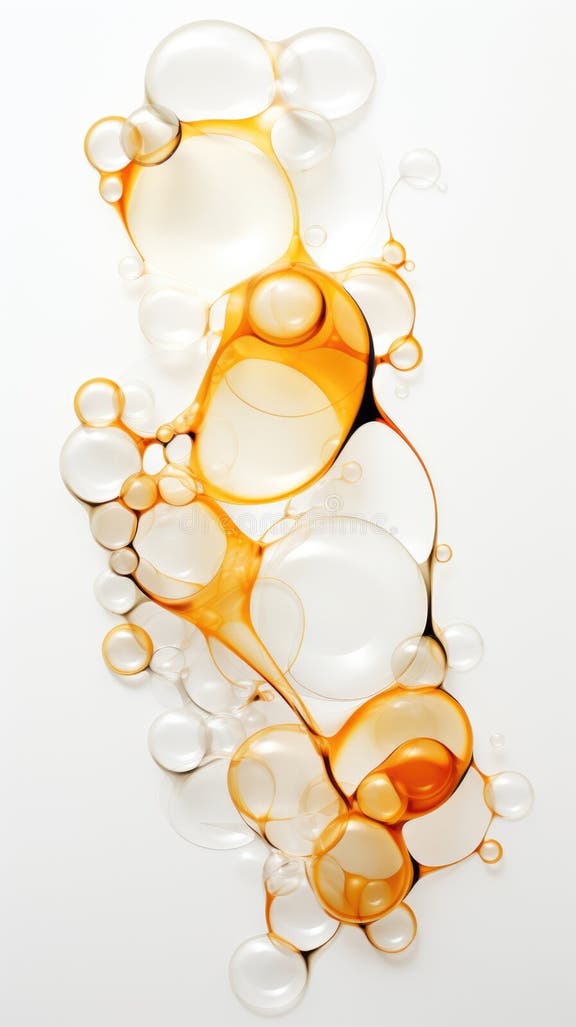 A Bunch of Bubbles that are Sitting on a Table. Stock Illustration ...