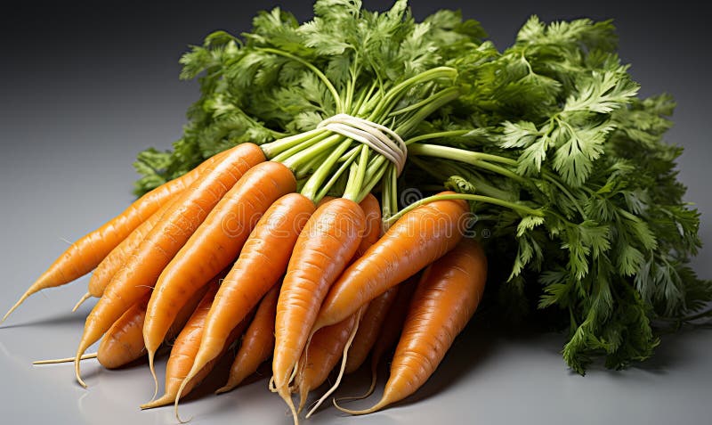 Bunch of Carrots on Table stock image. Image of delicious - 342631093