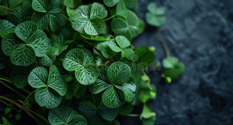 Bunch of Shamrock and Crocus Watercolor Illustration Isolated on White ...
