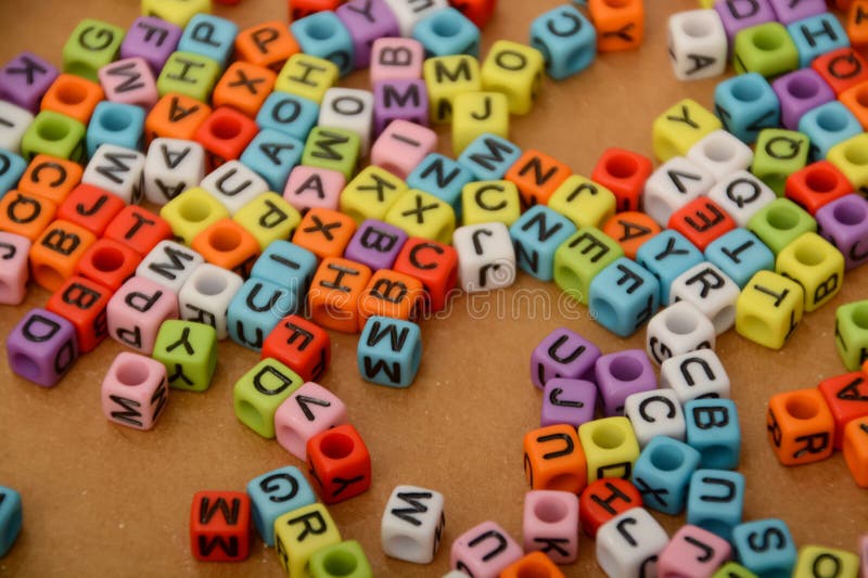 Bunch of Colorful ABC Alphabet Letters Representing an Education ...