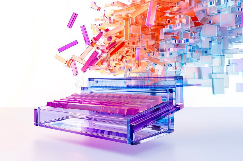 A Laboratory with a Bunch of Computers and Monitors Stock Photo - Image ...