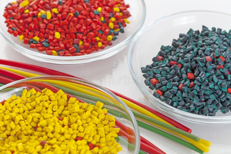 Dyed plastic compound stock image. Image of colouring - 14413961
