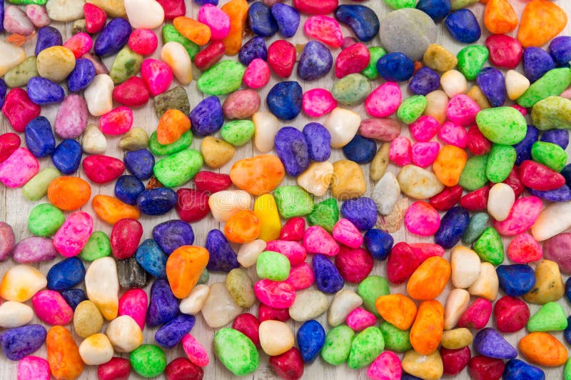 Bunch of Colorful Rocks Background Pattern Stock Photo - Image of lake ...