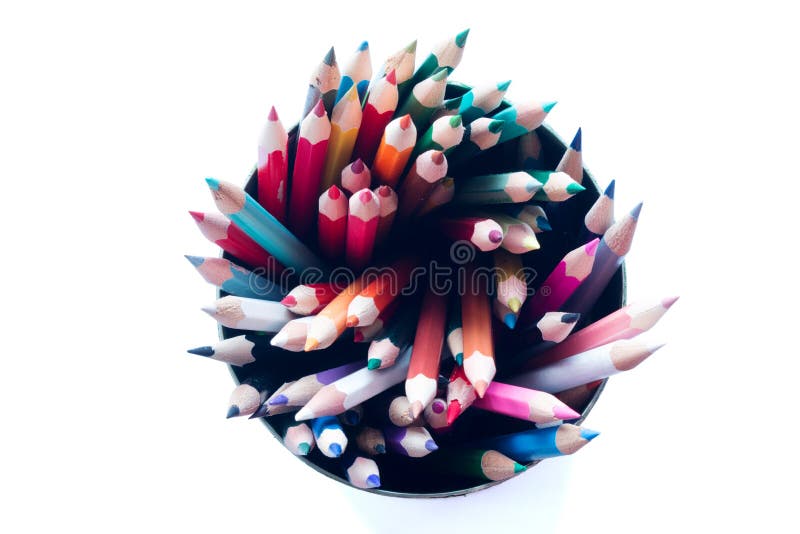 Bunch of crayons stock image. Image of objects, crayon - 77363463
