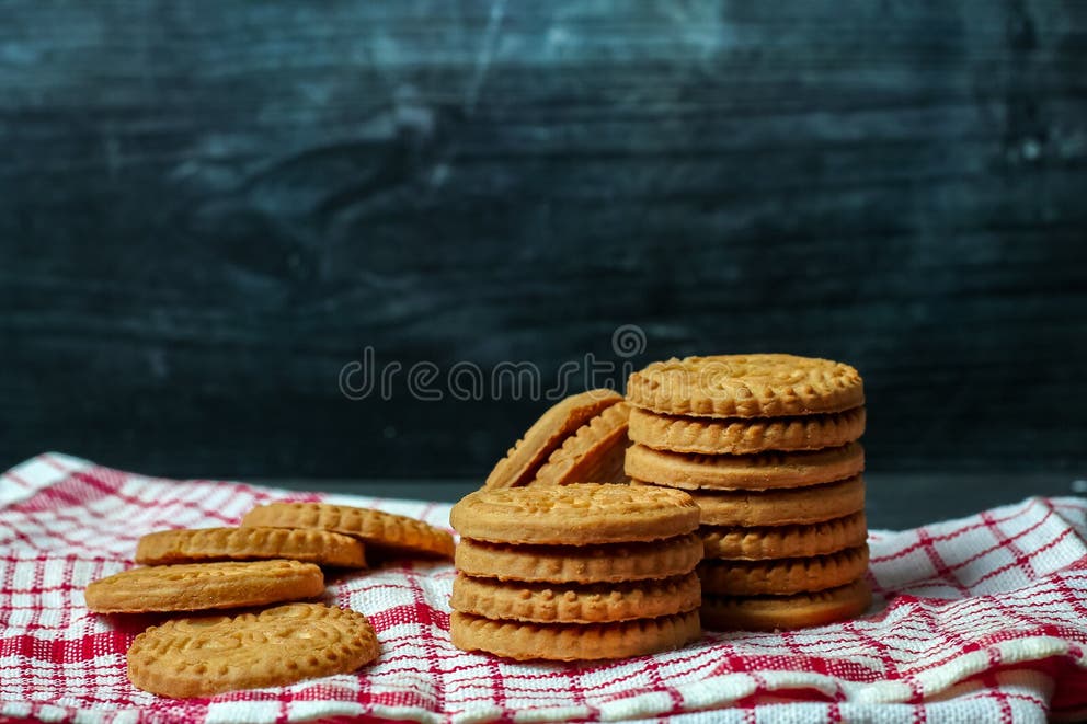 A bunch of crispy biscuits stock image. Image of crispy - 363552771