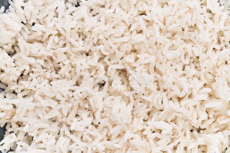 Bunch of Delicious Rice Texture Stock Image - Image of white, cooked ...