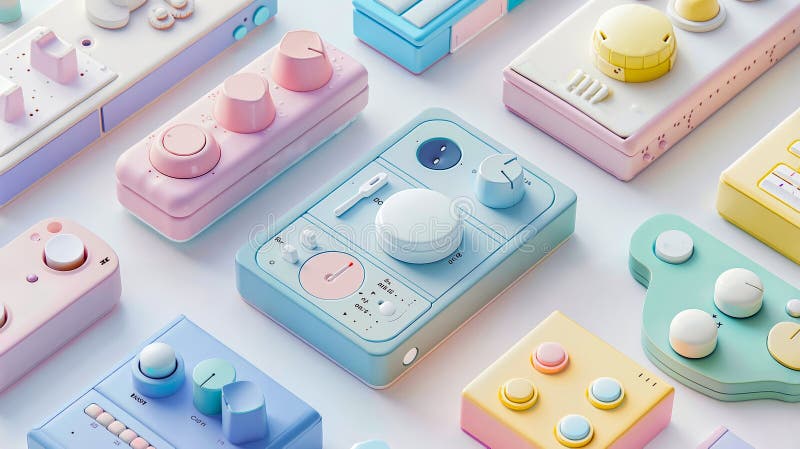 Different Colored Controllers Stock Photos - Free & Royalty-Free Stock ...