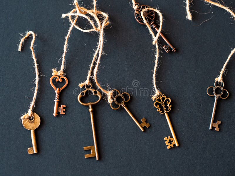A Bunch of Different Old Keys from Different Locks. Finding the Right ...