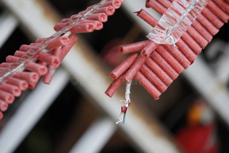 Fire Crackers during Diwali Stock Image - Image of fireworks ...