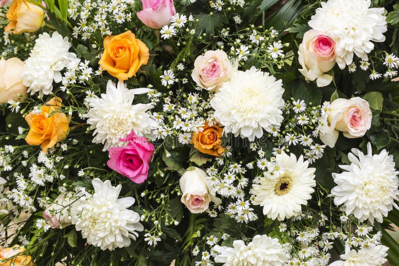 Bunch of flowers stock photo. Image of floral, bouquet - 46078184