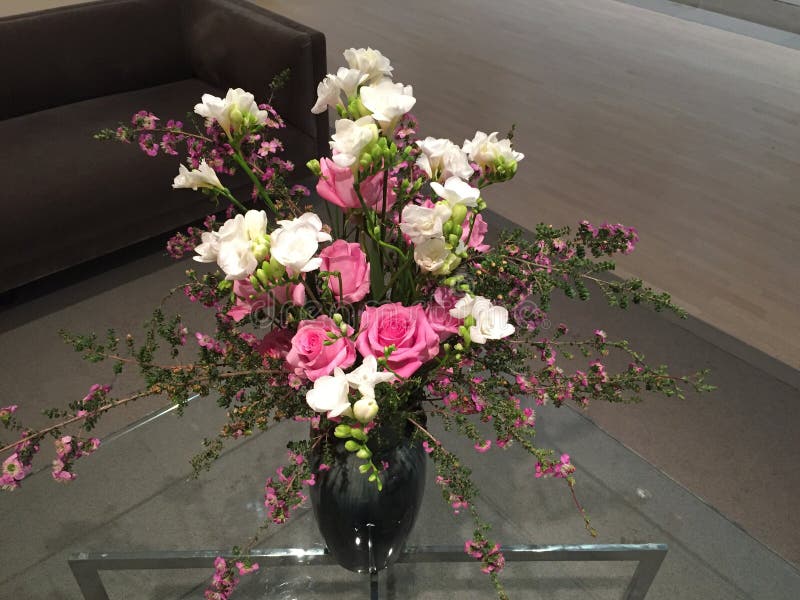 A nice bunch of orchids stock photo. Image of bouquet - 182557328