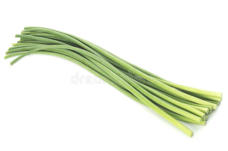 Bunch of Fresh Garlic Stalks Stock Image - Image of asian, freshness ...