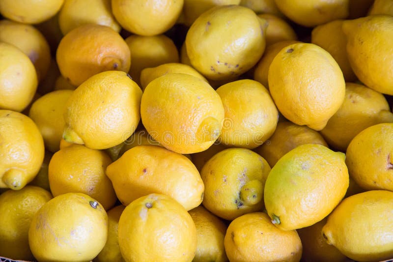 Bunch of Fresh Lemons stock image. Image of ingredient - 48186367