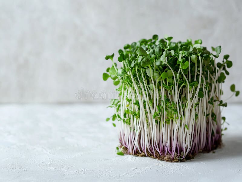 Bunch of Fresh and Nutritious Microgreens, Bursting with Color and ...