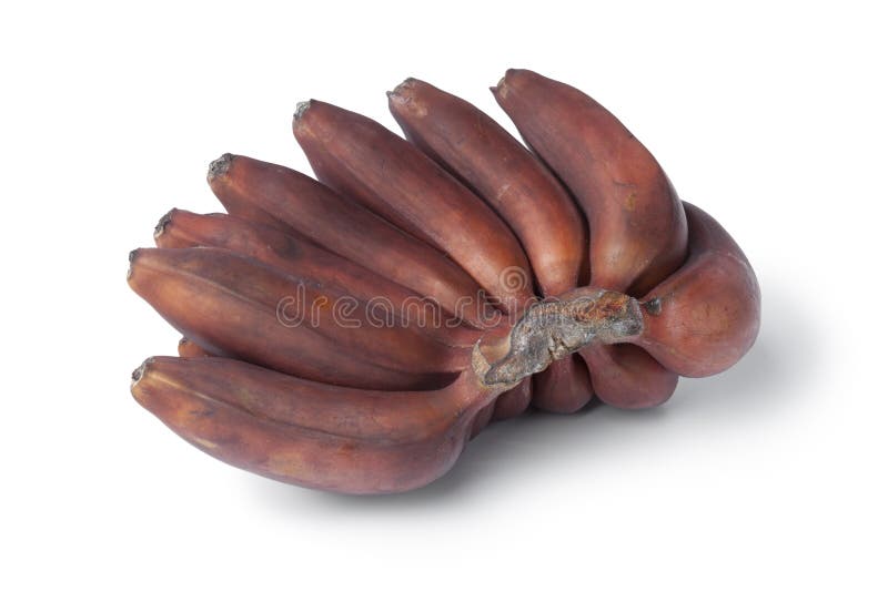 Ripe Red Bananas Bunch stock photo. Image of snack, fruit - 22336688
