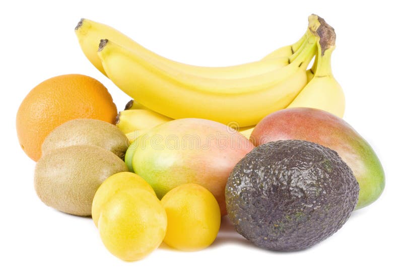 Bunch of Fruits stock image. Image of tropical, temperate - 10532295