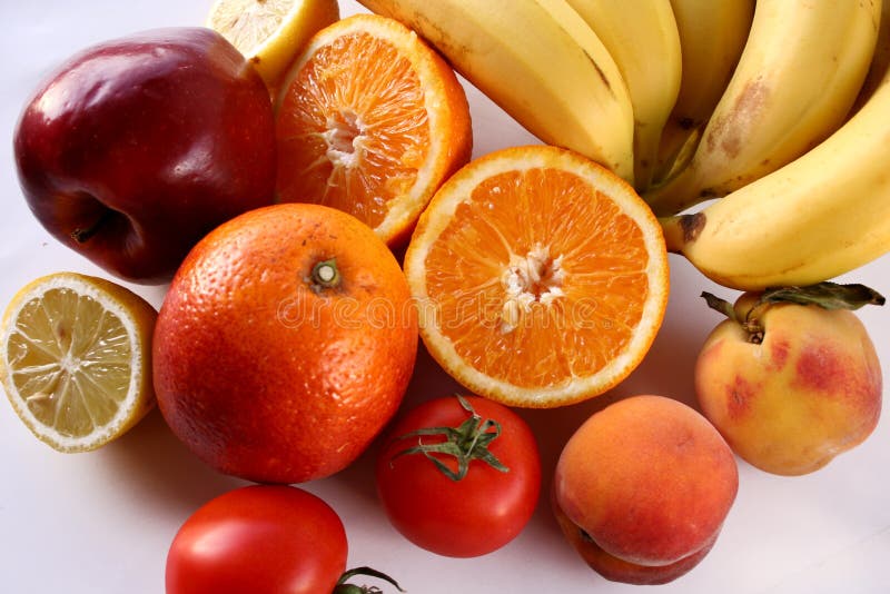 Bunch of fruits stock photo. Image of orange, apple, fruits - 840878