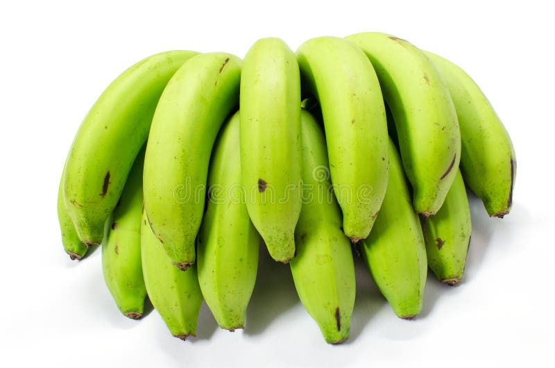 Bunch of bananas stock image. Image of white, snack, photograph - 17661123