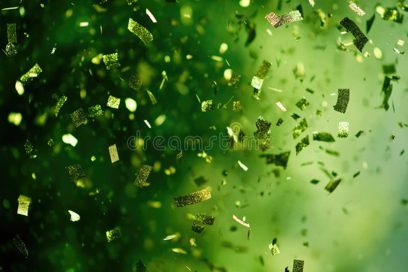 Green confetti background stock photo. Image of christmas - 66009680