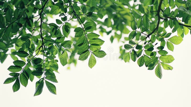 A Bunch of Green Leaves Hanging from a Tree. Perfect for Nature ...