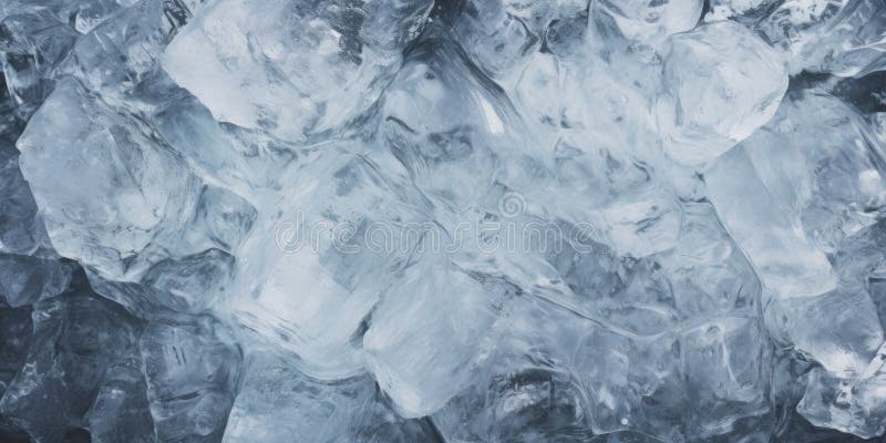 A Bunch of Ice Cubes Stacked on Top of Each Other. Ideal for Refreshing ...