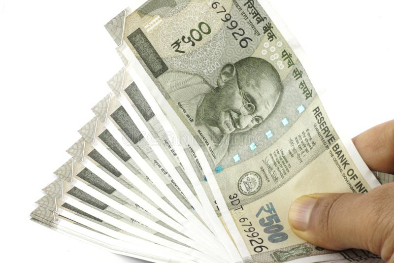 A bunch of Indian Rupees stock image. Image of incentive - 99586887