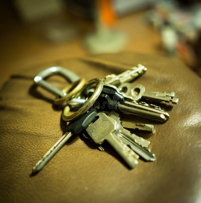 Bunch of key stock photo. Image of group, keys, lock - 76874398