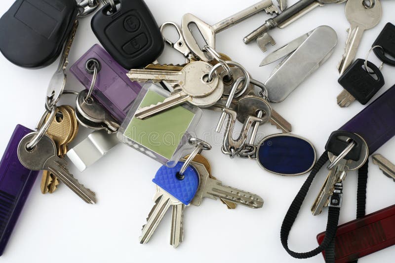 Everyday Objects stock photo. Image of everyday, keys, leather - 82944