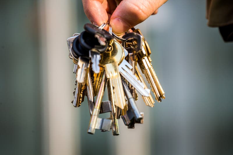 Bunch of keys stock image. Image of loan, copy, home - 52833031