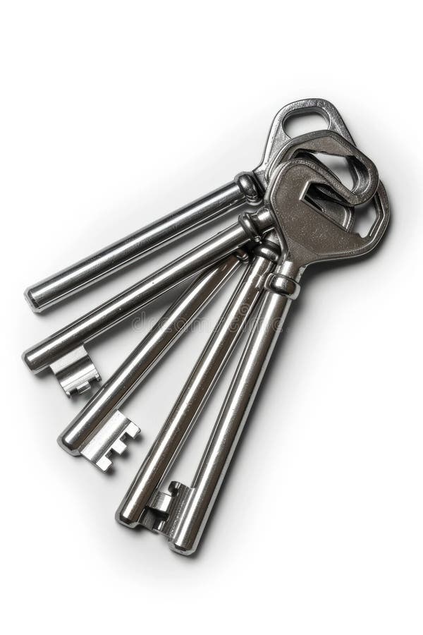 A Bunch of Keys Sitting on Top of Each Other. Perfect for Security or ...