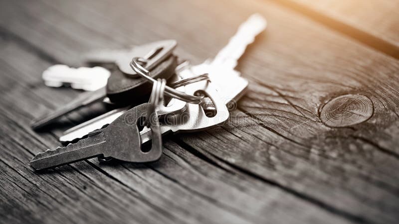 Bunch of Keys on a Wooden Table. Stock Image - Image of bunch, lost ... Bunch of Keys on a Wooden Table. Stock Image - Image of bunch, lost ...
