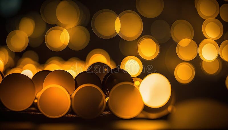 A Bunch of Lights that are Sitting on a Table Together Stock ...