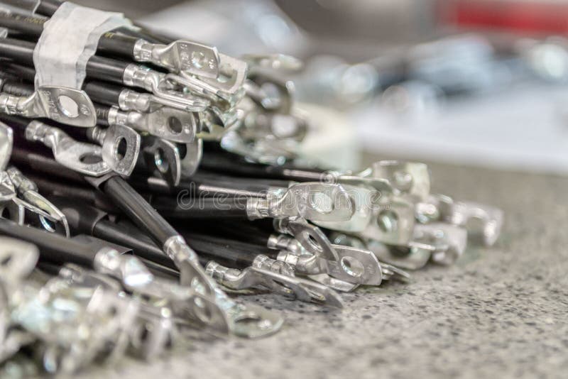 A Bunch of Many Electrical Cables. Stock Image - Image of electrical ...